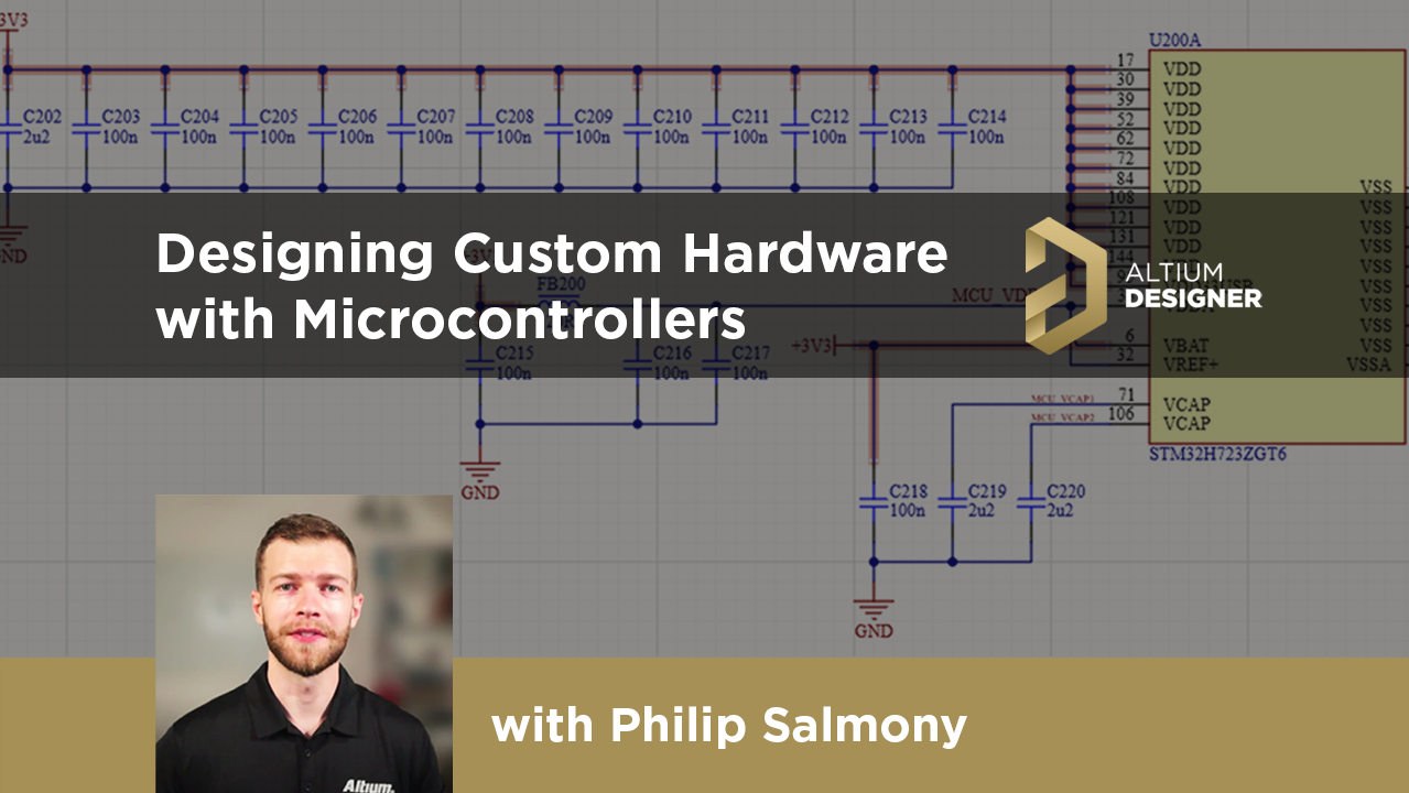 Microcontroller Hardware Design Tutorial | Philip Salmony | Industry Expert | Altium Designer